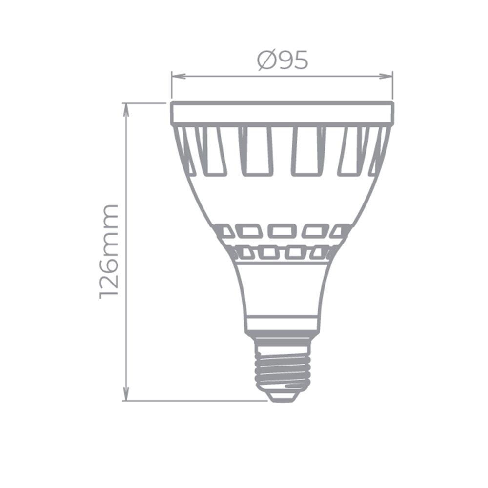 Lâmpada Par30 Cdmr Evo 32⁰ 20W IRC 95 3000K | Balloon Light - O Melhor ...
