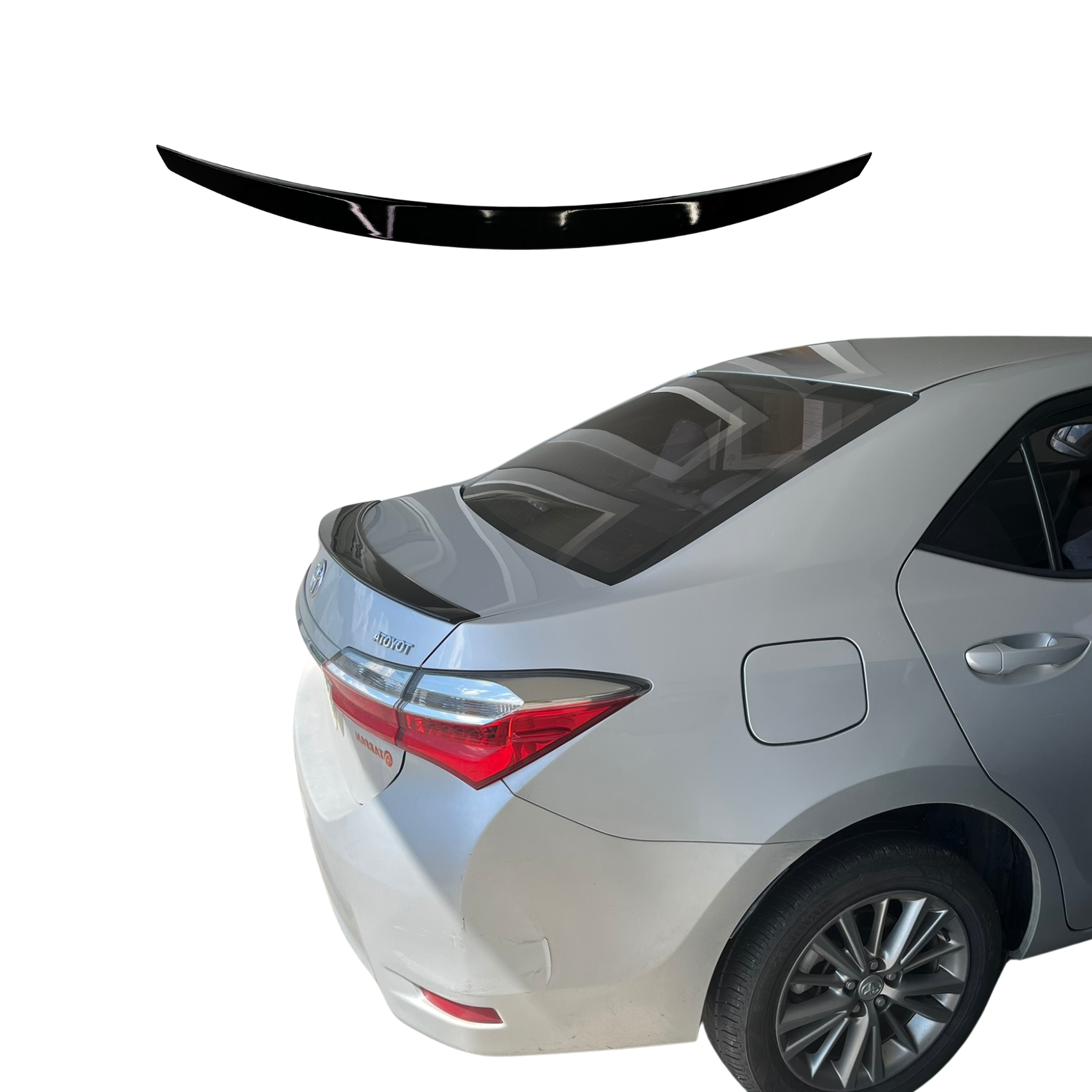 Spoiler Traseiro Toyota Corolla Gr Preto Metálico XEI ALTIS - Estilo BR