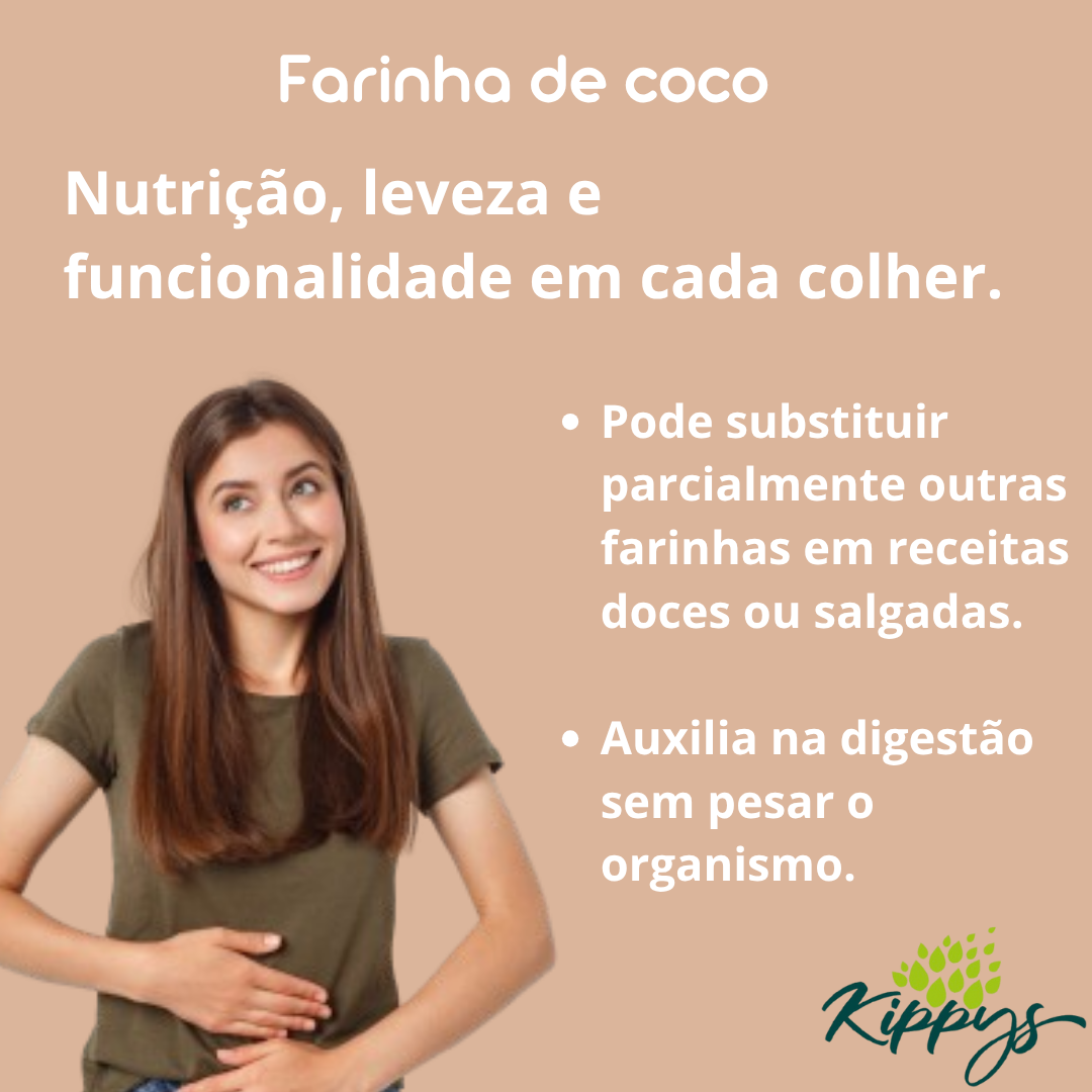Farinha de Castanha de Coco | 100% Natural e Sem Glúten - Kippys ...