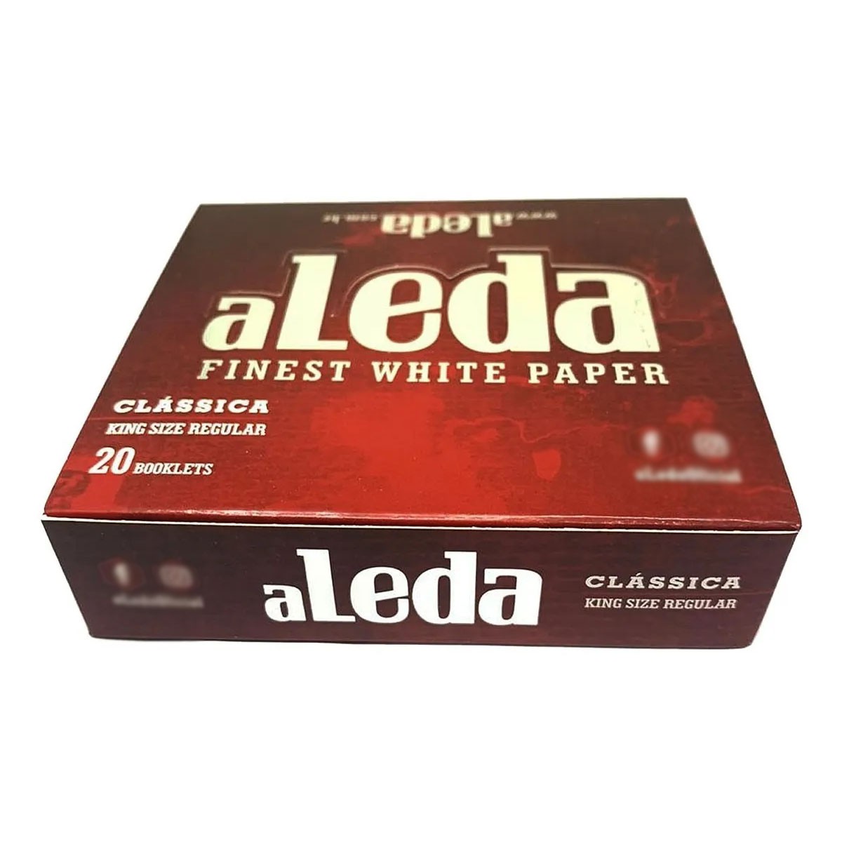 Seda Aleda Vermelha Tradicional Folha Branca - MNunes Distribuição