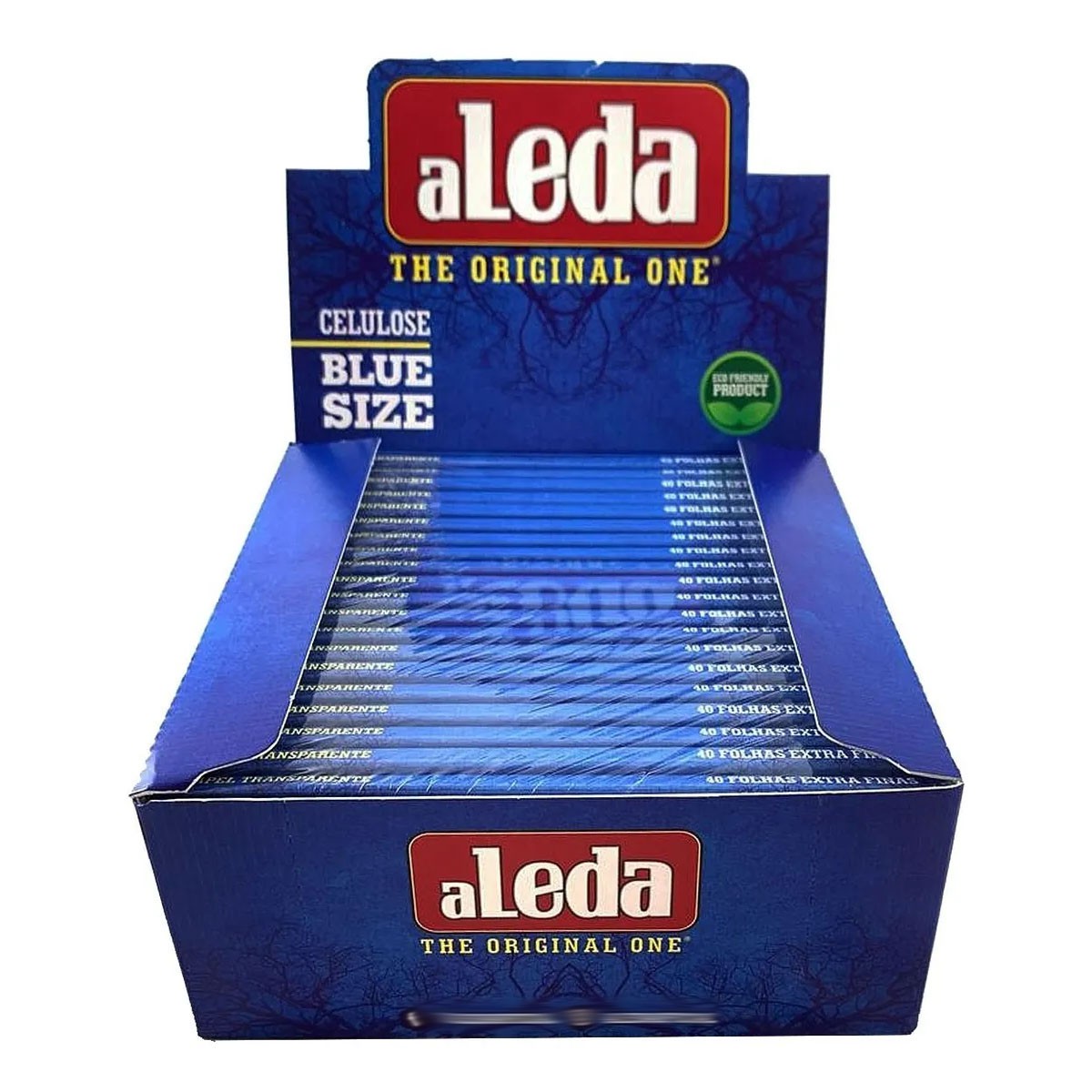 Seda Aleda Celulose Azul Grande Transparente C/ 20 Livretos - MNunes ...