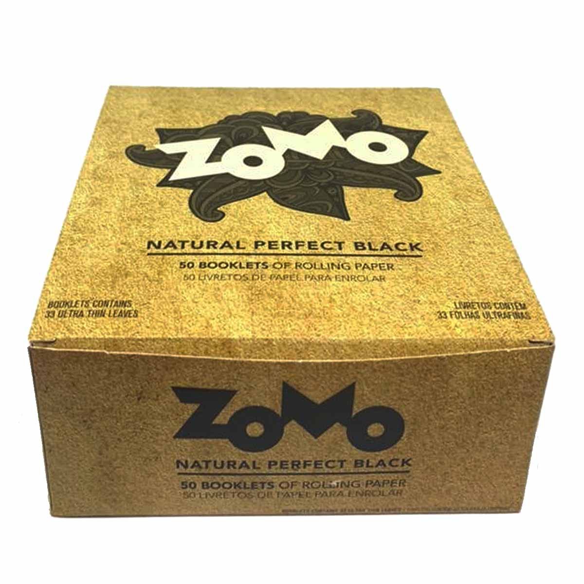 Caixa Seda Zomo Marrom Brown Grande Perfect King Size C/ 50 Livretos ...