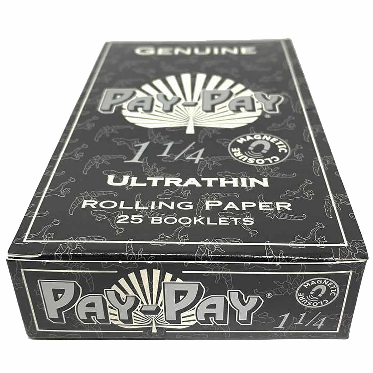 Seda Pay Pay Preta Folha Branca Slim Premium Pequena Mini - MNunes ...