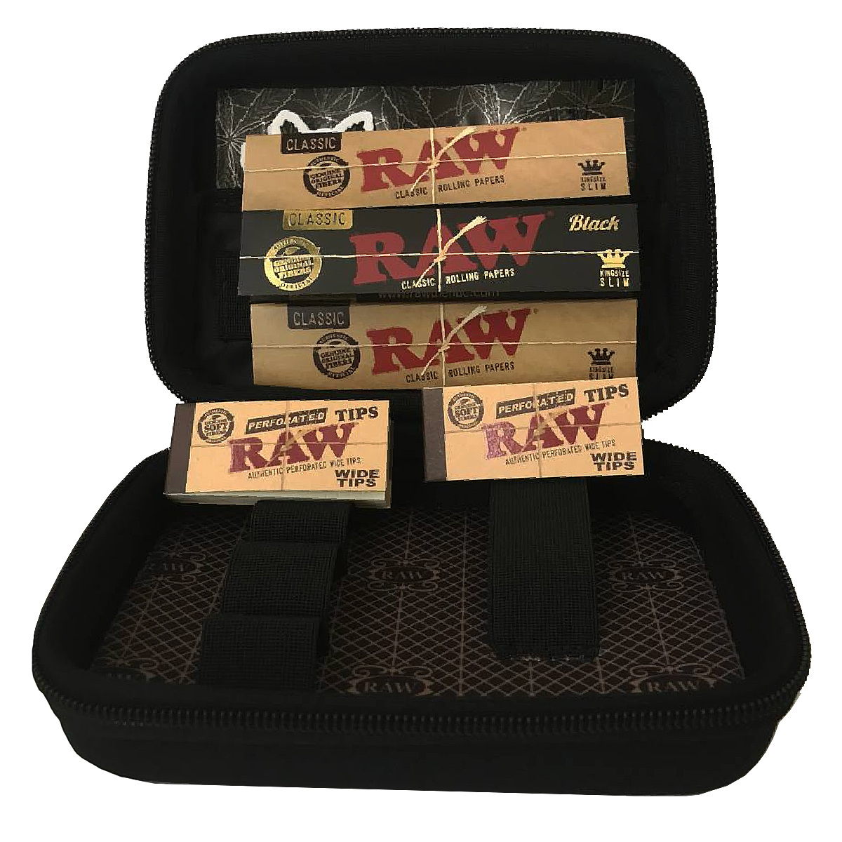 Kit Bag Puff Life Classica Preta Raw Edição Limitada Seda - MNunes ...