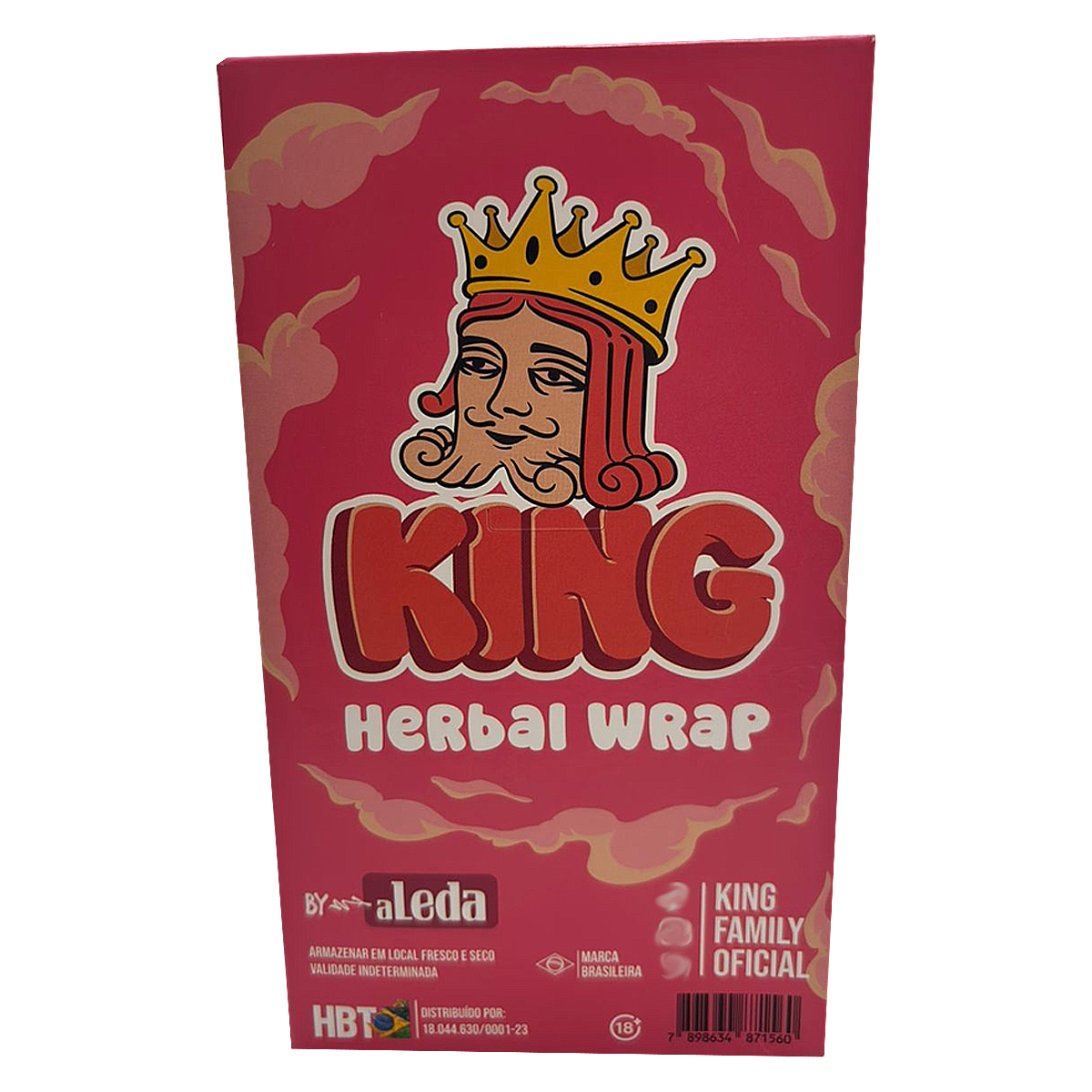 Caixa De Seda King Blunt Sabor Morango C/ 25 Unidades - MNunes Distribuição