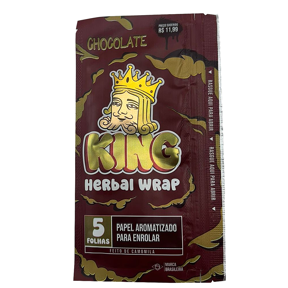 Caixa Seda King Blunt Sabor Chocolate C/ 25 Unidades - MNunes Distribuição