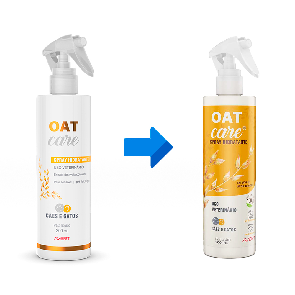 Oat Care Solução Spray Hidratante Hipoalergênico 500ml - Empire Pet