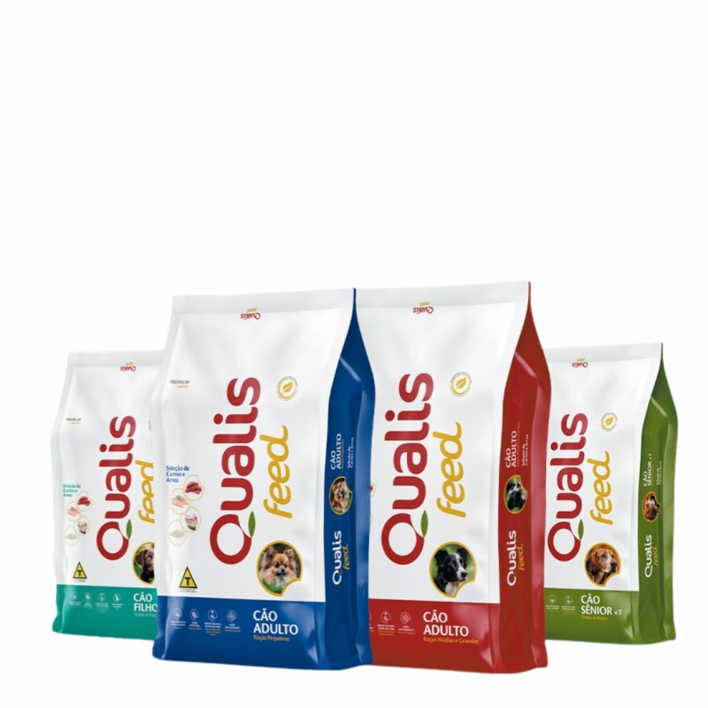 Ração Qualis Fórmula Essencial para Cães Adultos Raças Pequenas 10,1Kg ...