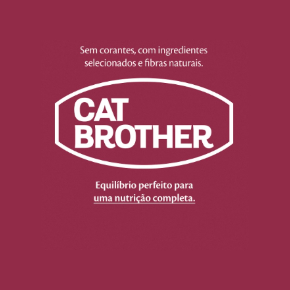 Ração Cat Brother para Gatos Adultos e Filhotes 1Kg - Empire Pet