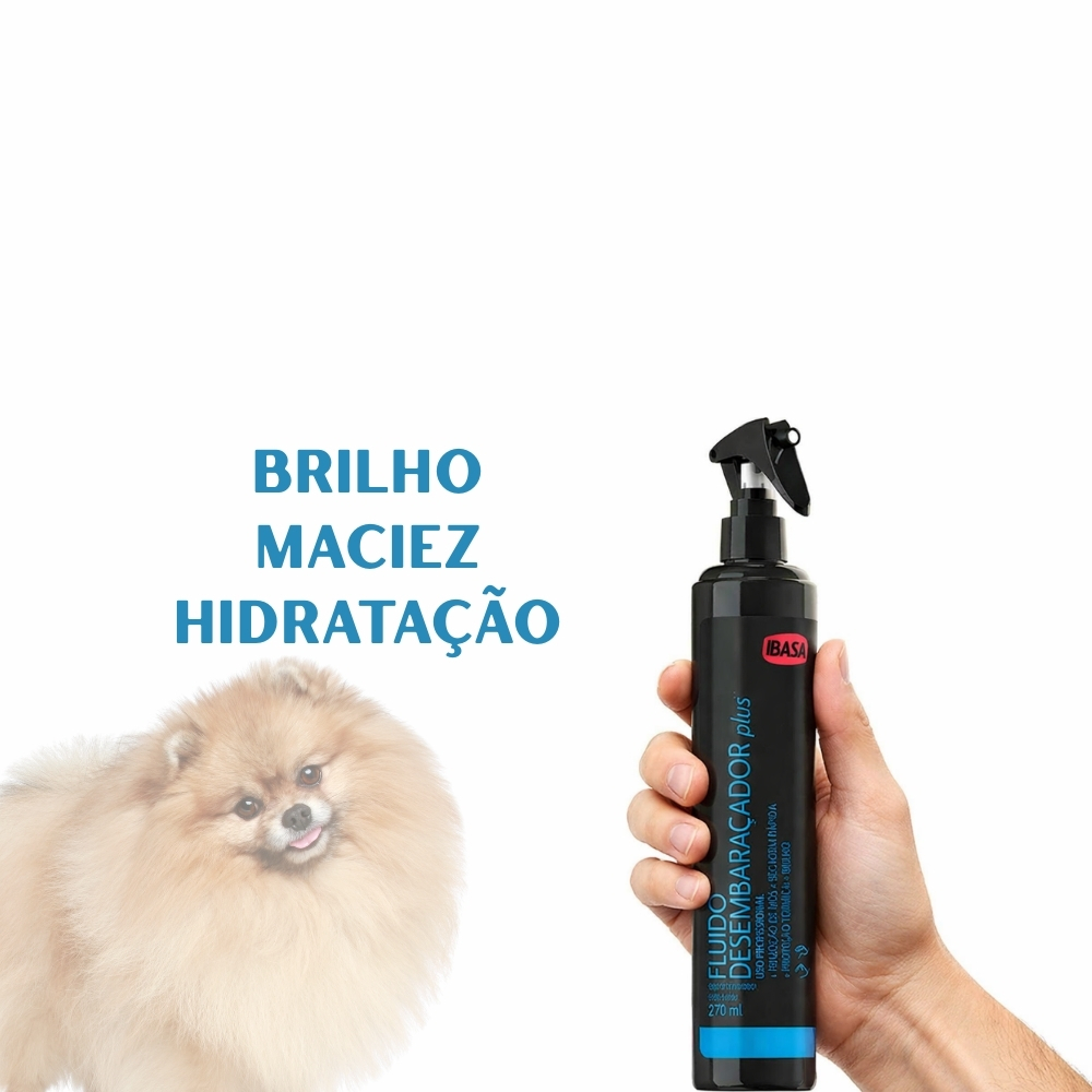 Fluido Desembaraçador Ibasa Plus 270ml - Empire Pet