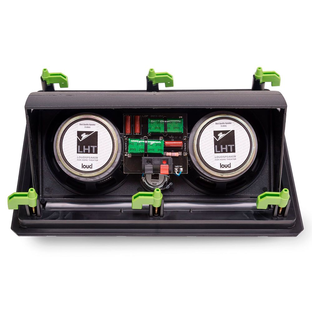 Loud LHT-100BL (UN) - Caixa acústica Central de embutir Bordeless para ...