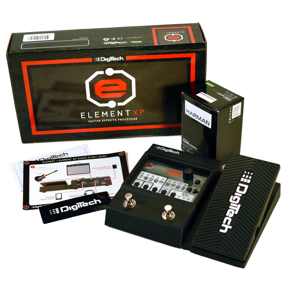Pedaleira para guitarra Element XP DigiTech - IDMSHOP - Sua loja referência em Áudio e Vídeo