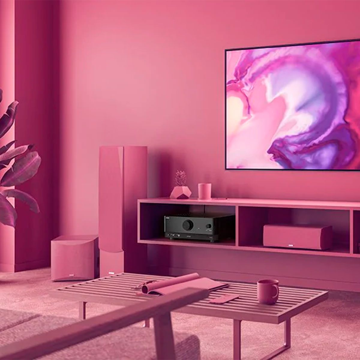 Receiver Yamaha RX-V6A 7.2ch Wifi MusicCast Airplay Zona2 BT 8K UltraHD ...