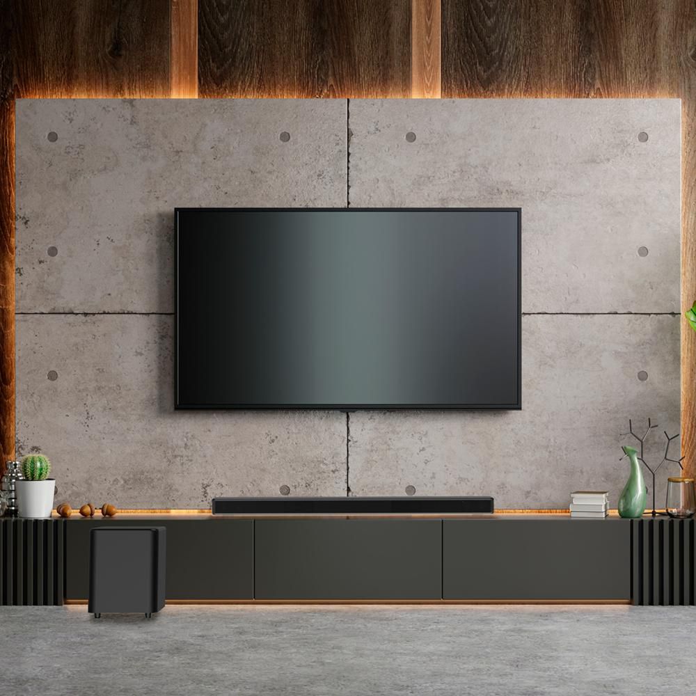 Soundbar Wave One Pacific Ocean 2.1 Bluetooth HDMI Arc USB AUX 210W ...