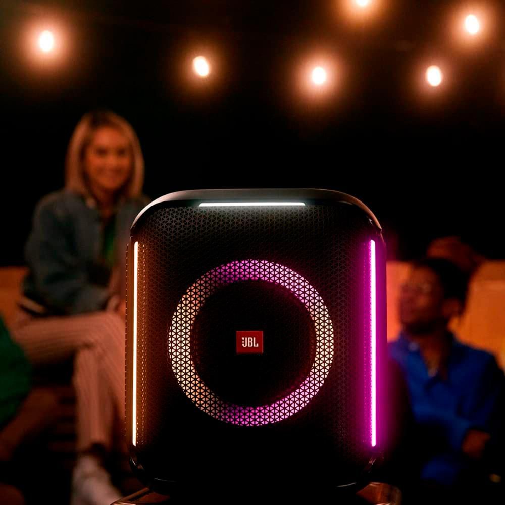 JBL Partybox Encore Essential Com 2 Microfones Sem Fio Caixa de Som Portátil Bluetooth IPX4 ...