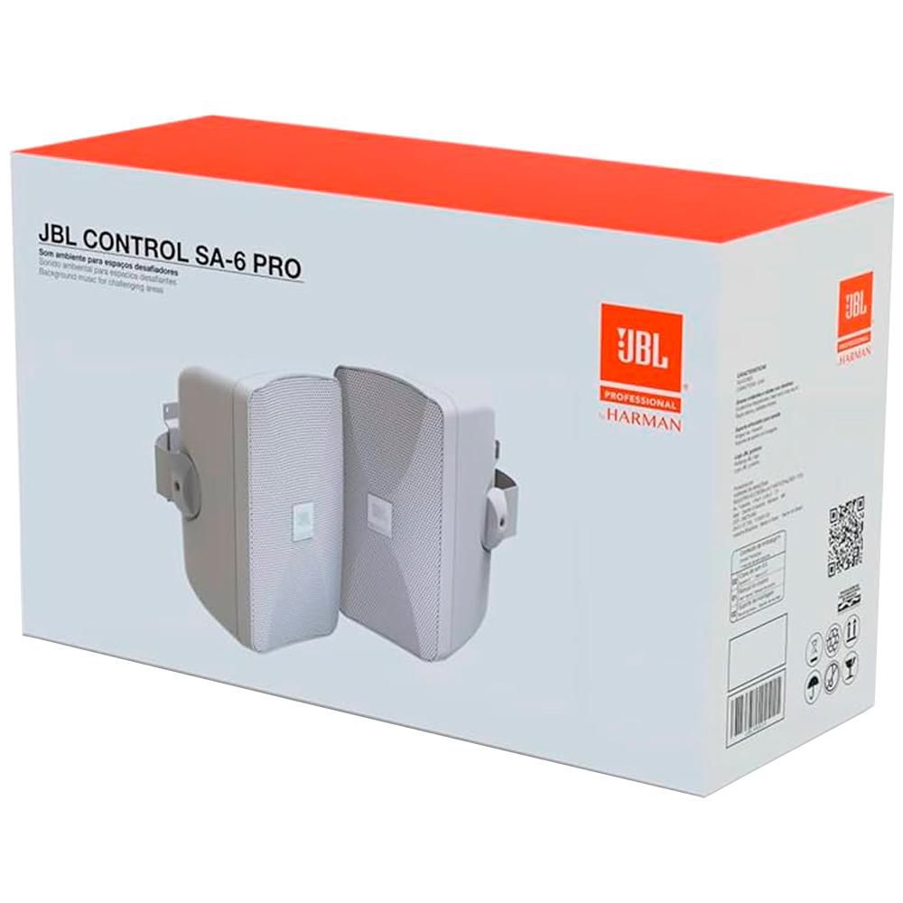 JBL Control SA-6 Pro Caixa Acústica Passiva Outdoor 100W 8 Ohms Branco Par - IDMSHOP - Sua loja ...