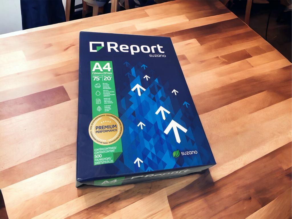 Papel Ofício Report Premium Pacote Com 500 Folhas Suzano - Apréssia ...