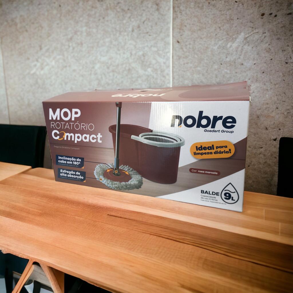 Conjunto Mop Rotatório Balde 9 Litros Com Cesto Plástico E 1 Refil, Ro - Apréssia Embalagens e ...