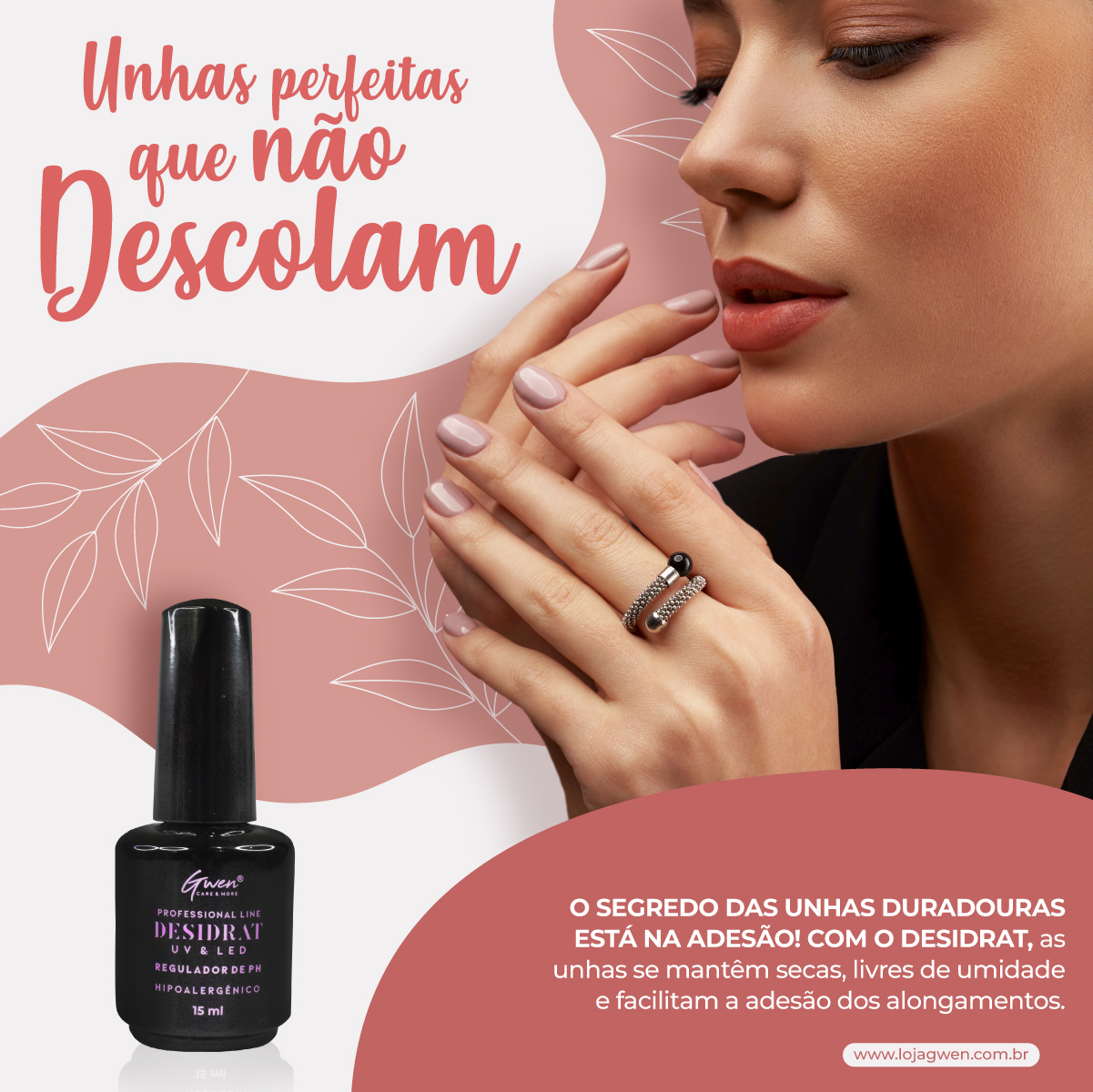 Desidrat Gwen - Kit com 5 Unidades - Gwen