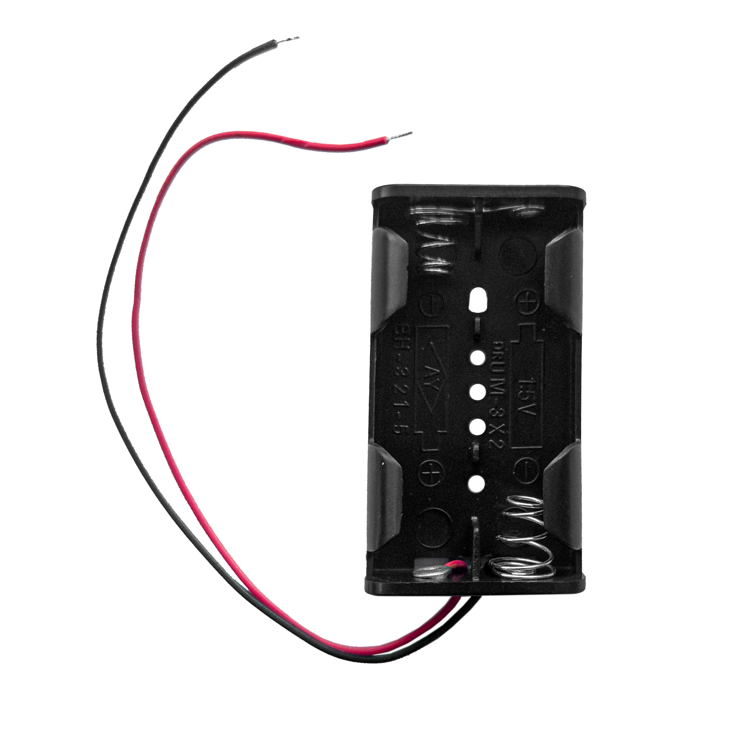 Suporte de Pilhas 2AA - Tetracomp Componentes Eletrônicos Ltda.