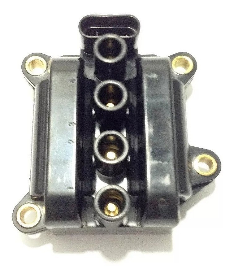 Bobina original ignição Clio Logan Sandero 1.0 16v Sem Cabos - Peças ...