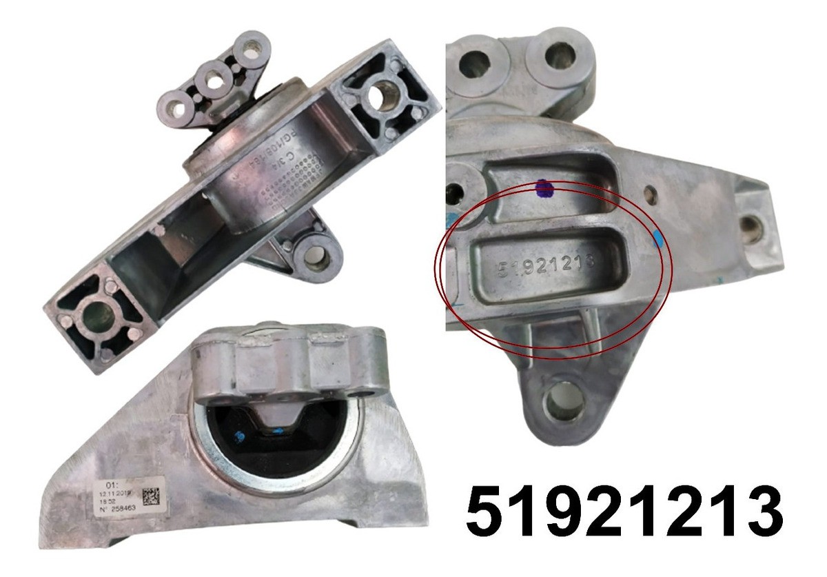 Coxim Motor Direito Palio Wekeend Strada E-torq 51921213 - Peças ...