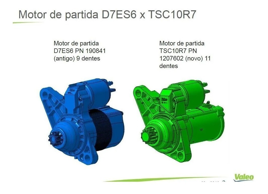 Motor Partida Gol Saveiro Fox G5 G6 11 Dentes Tsc10r7 D7es6 - Peças ...