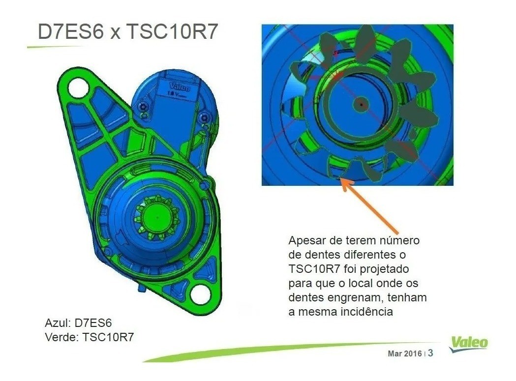 Motor Partida Gol Saveiro Fox G5 G6 11 Dentes Tsc10r7 D7es6 - Peças ...
