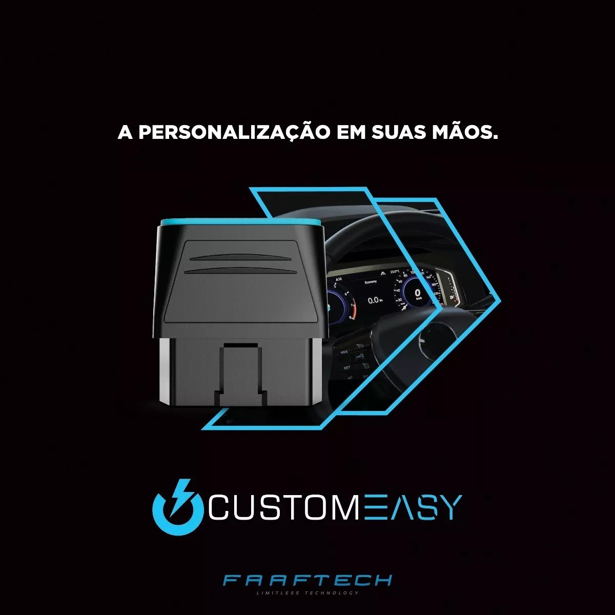 Custom Easy Customização Obd-ii P App Plug Play FaafTech - Peças ...