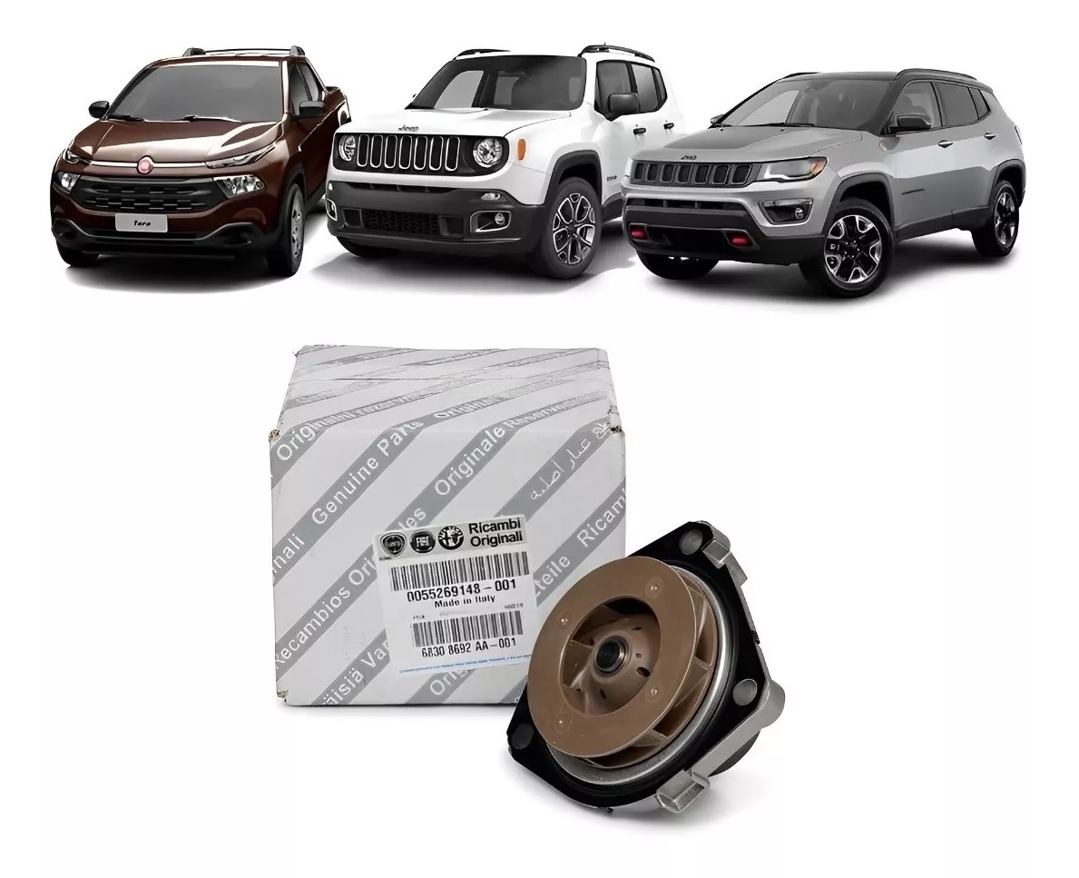 Bomba D'água Toro Renegade 2.0 16v Original Fiat 55269148 - 6000634166 ...