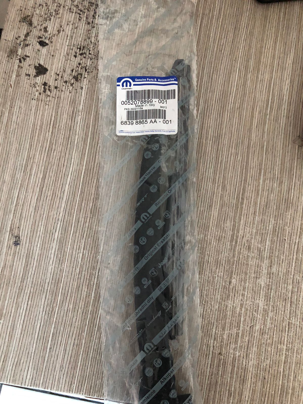 Braço limpador vidro traseiro Jeep Renegade Longitude Orig - Peças ...