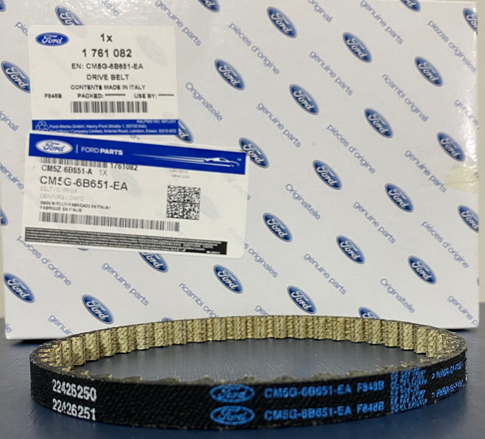 Correia Da Bomba Oleo Ford Ka 1.0 3CC Original CM5G6B651EA - Peças ...