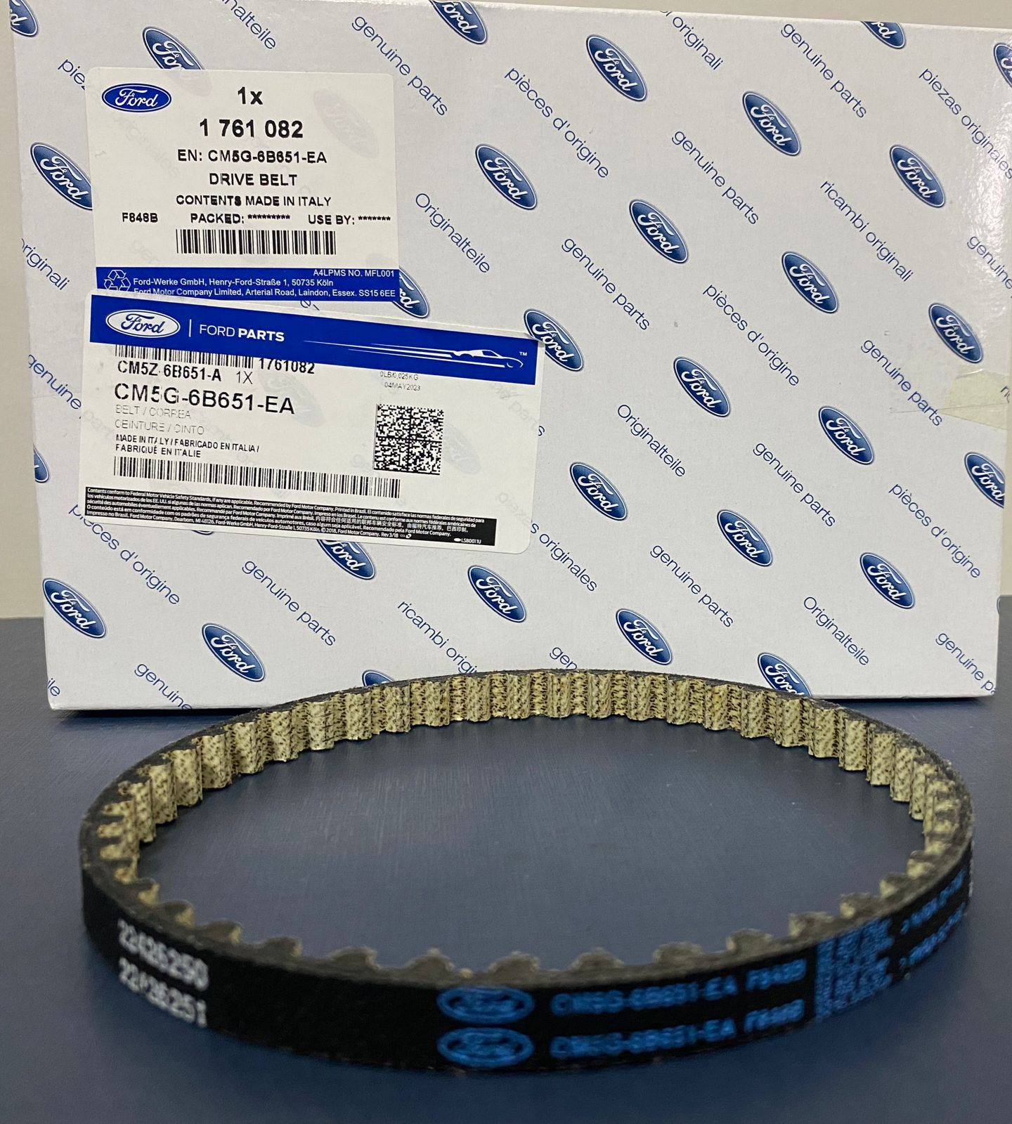 Correia Da Bomba Oleo Ford Ka 1.0 3CC Original CM5G6B651EA - Peças ...