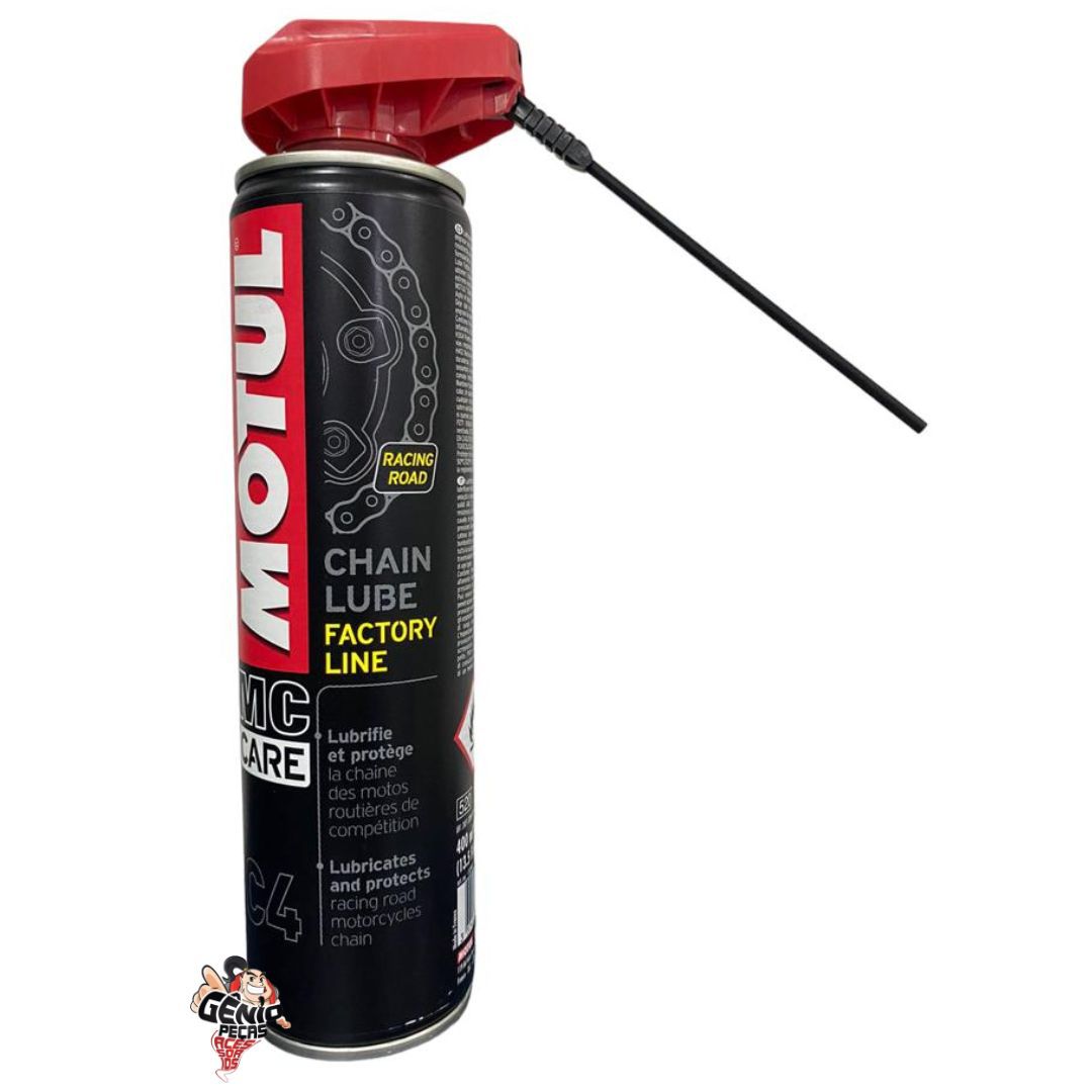 Motul C4 Chain Lube Motul Factory Line 400ml - Peças Originais para ...