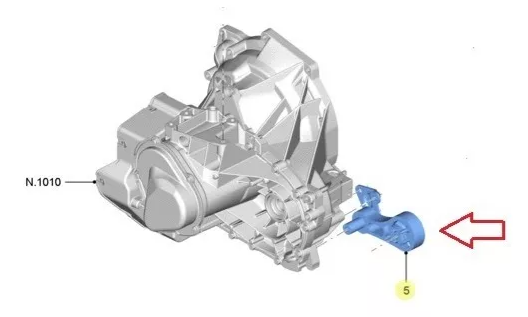 Coxim motor cambio Ecosport nova 2013 2014 2015 2016 17 original ...