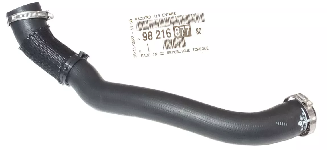 Mangueira inferior intercooler Peugeot Expert Citroen Jumpy 9821687780 ...