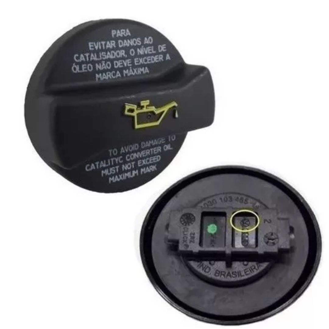 Tampa De Óleo Do Motor Gol G5 G6 Fox Golf Polo Kombi Up Vw - Peças ...