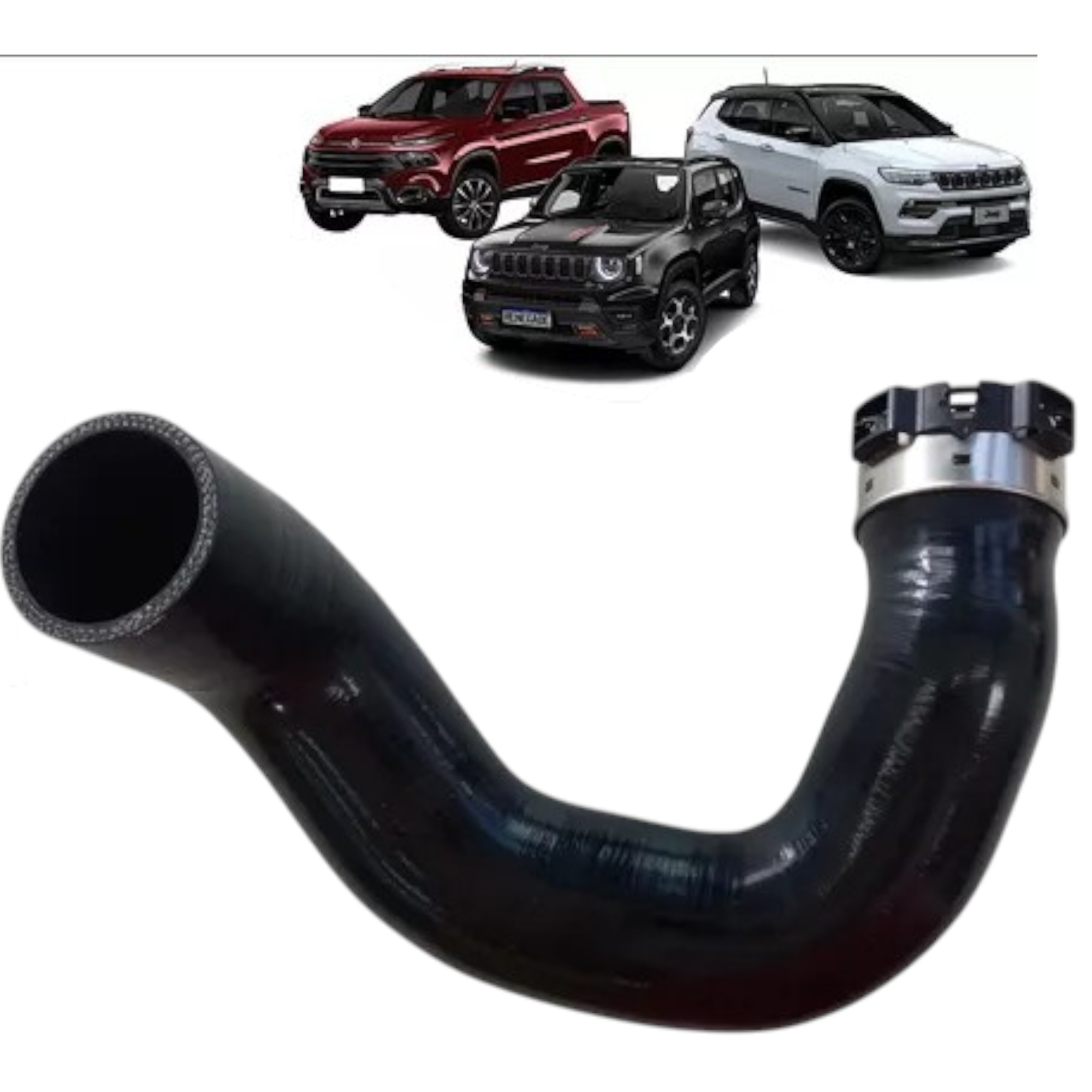 Mangueira Intercooler Para Fiat Toro Jeep Compass Renegade 2.0 Diesel ...