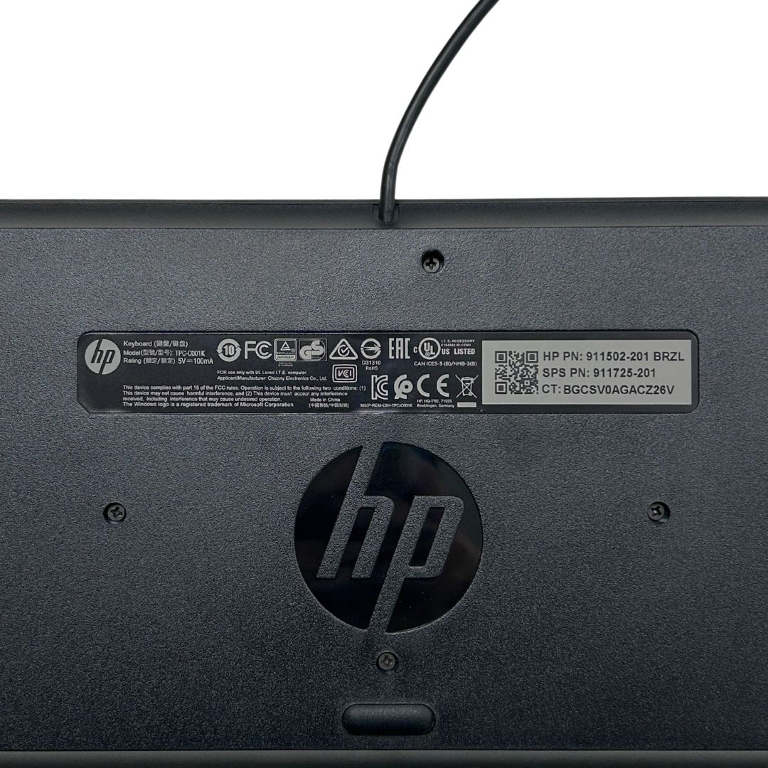 TECLADO HP TPC-C001K SMART CARD USB - TiPlace - Tela, Teclado, Bateria ...