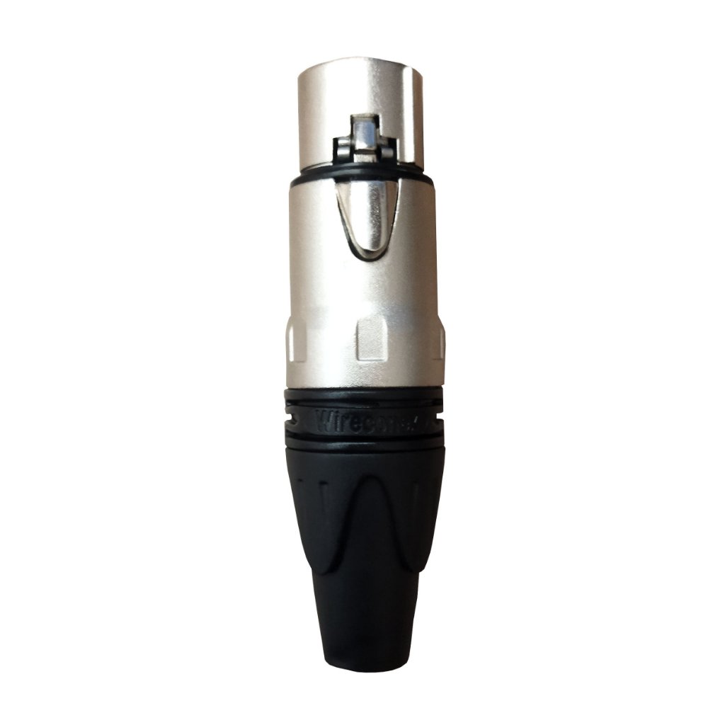 Conector XLR Fêmea Linha WC 1003 - WIRECONEX - CompreMais Conector XLR Fêmea Linha WC 1003 - WIRECONEX - CompreMais