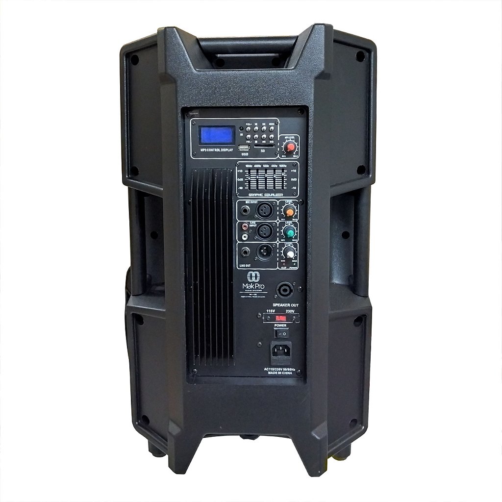 Caixa Ativa 180W 12 polegadas MK-12A - Mak Pro - CompreMais