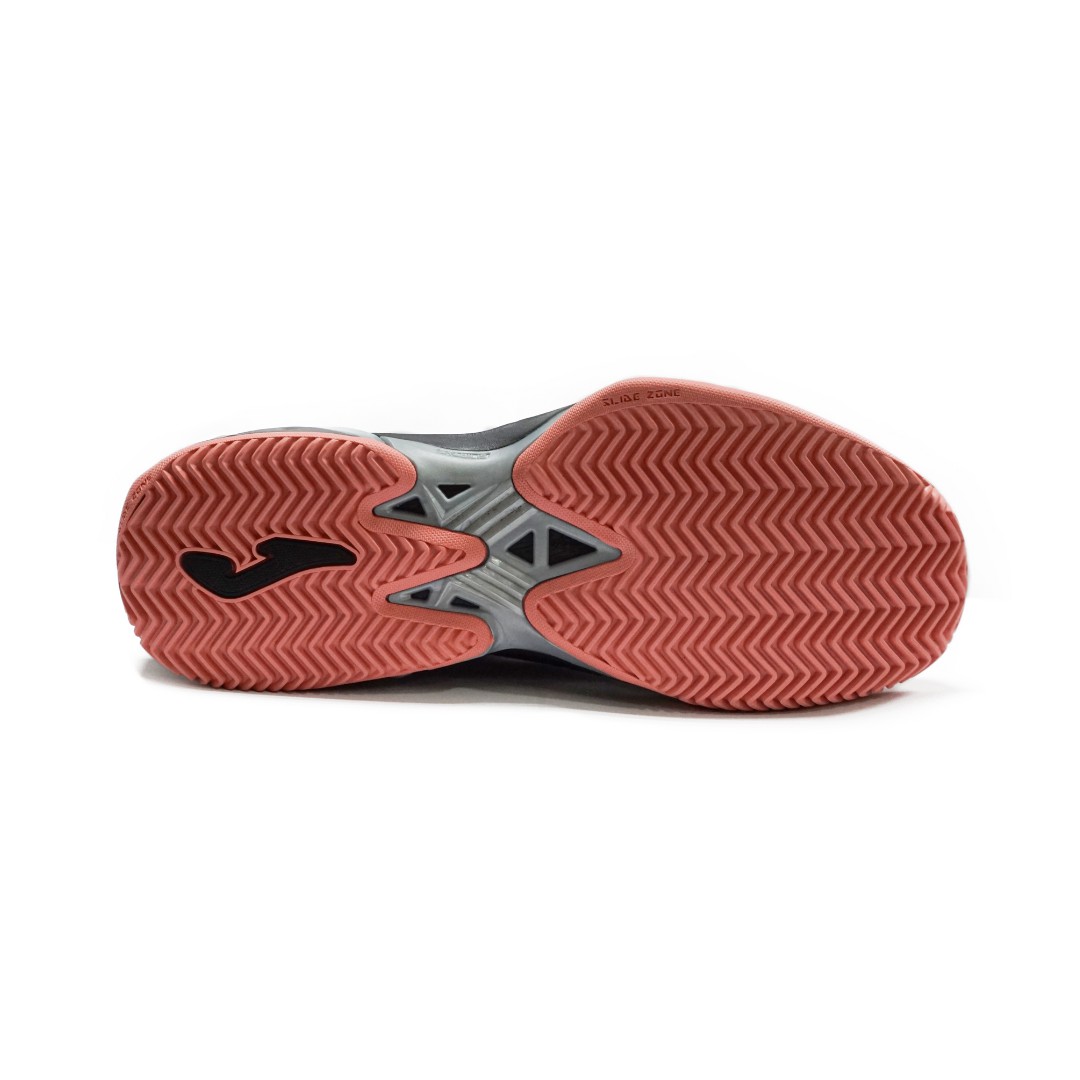 Tênis Joma Ace Pro Lady 2201 Clay Feminino Preto e Rosa - Favorita Padel
