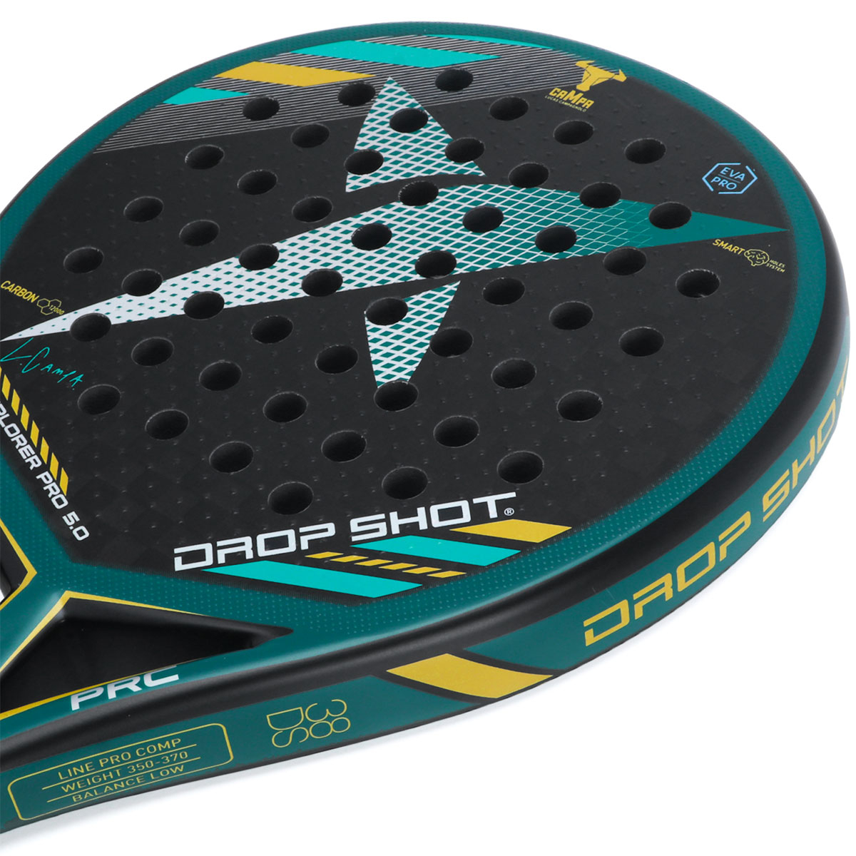 Raquete de Padel Drop Shot Explorer Pro 5.0 - Lucas Campagnolo ...