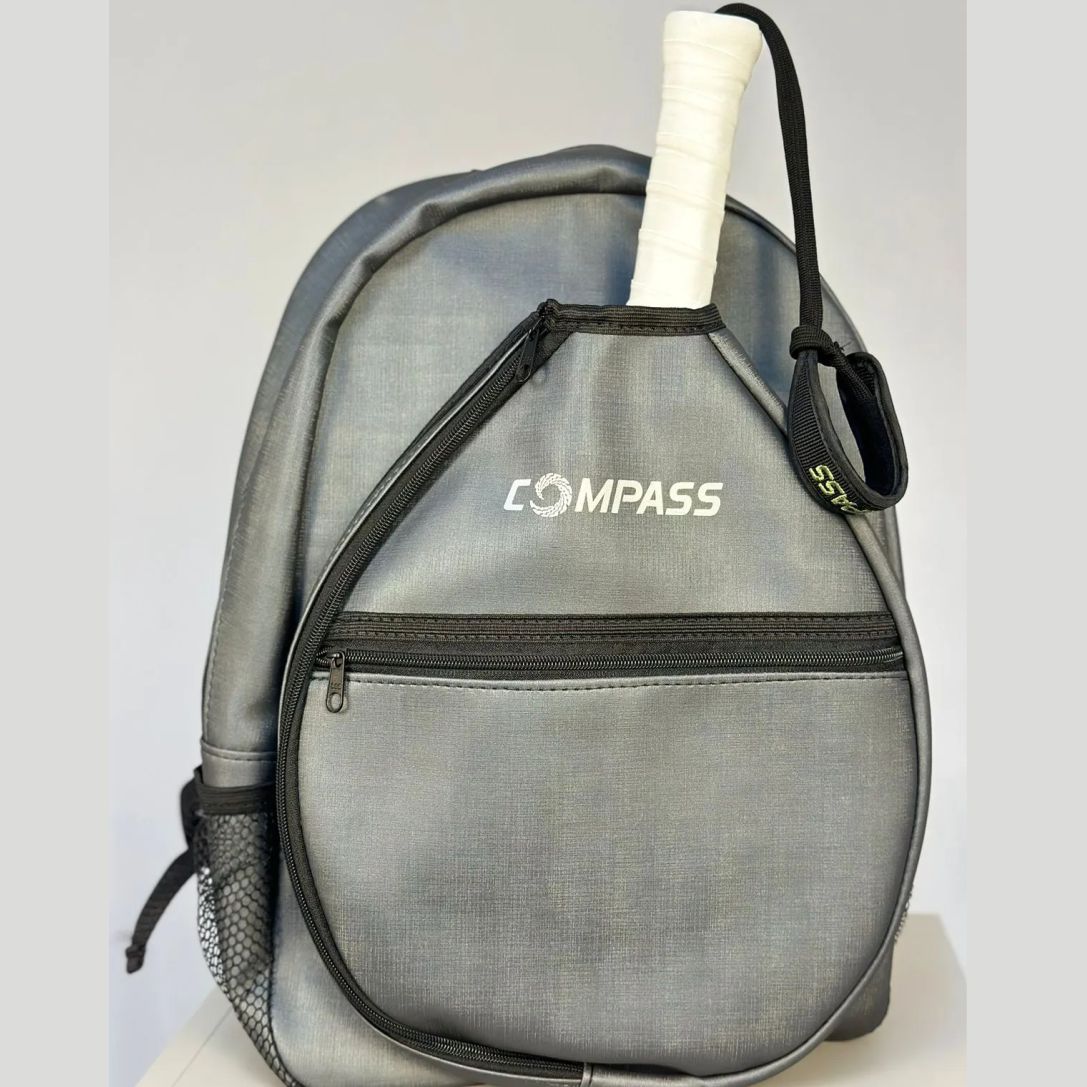 Raquete de Padel Compass Hexa 12k Gervasio Del Bono 2024 Raquete de Padel Compass Hexa 12k Gervasio Del Bono 2024