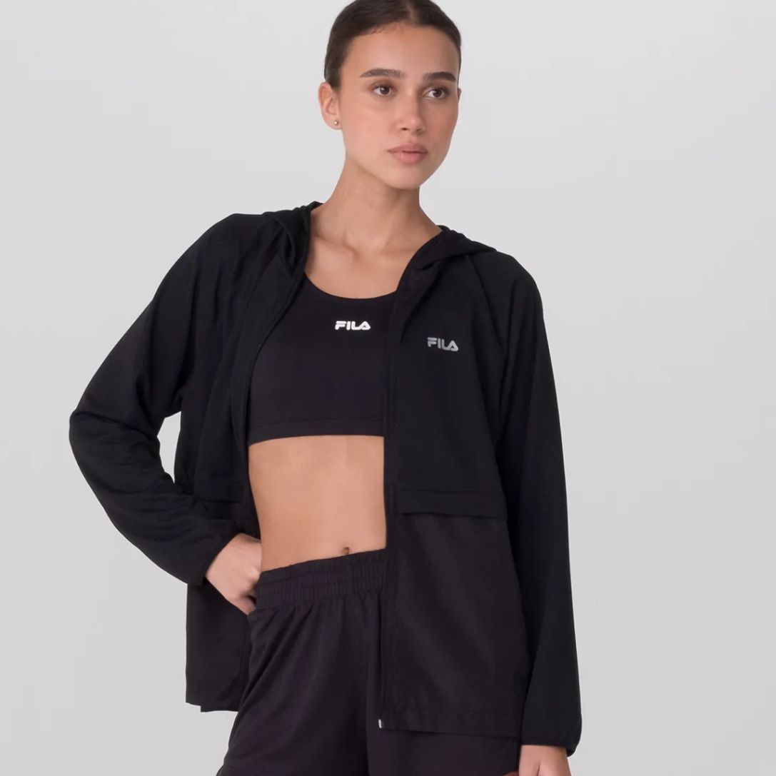 Jaqueta Fila Mix Mesh II - Feminina - Favorita Padel