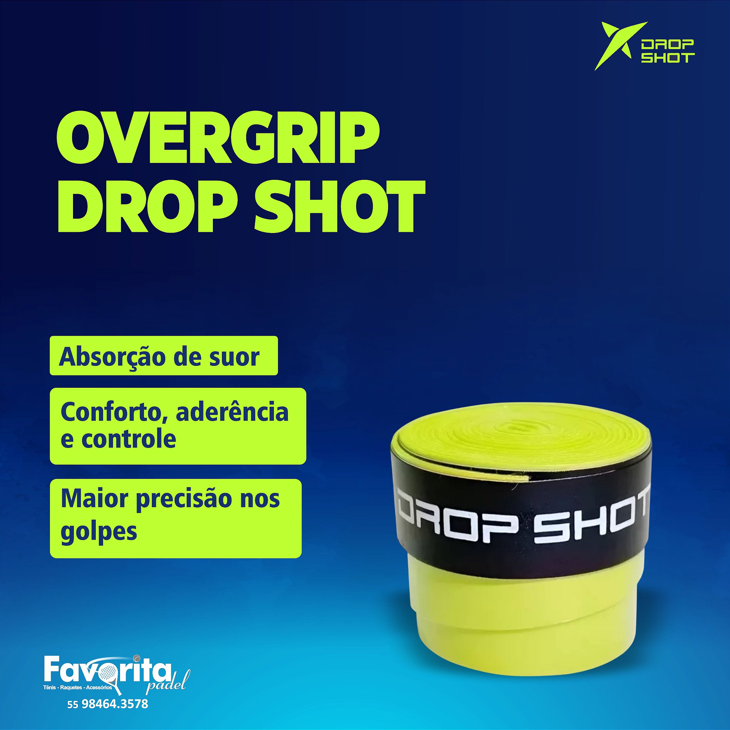 Overgrip Drop Shot - Favorita Padel