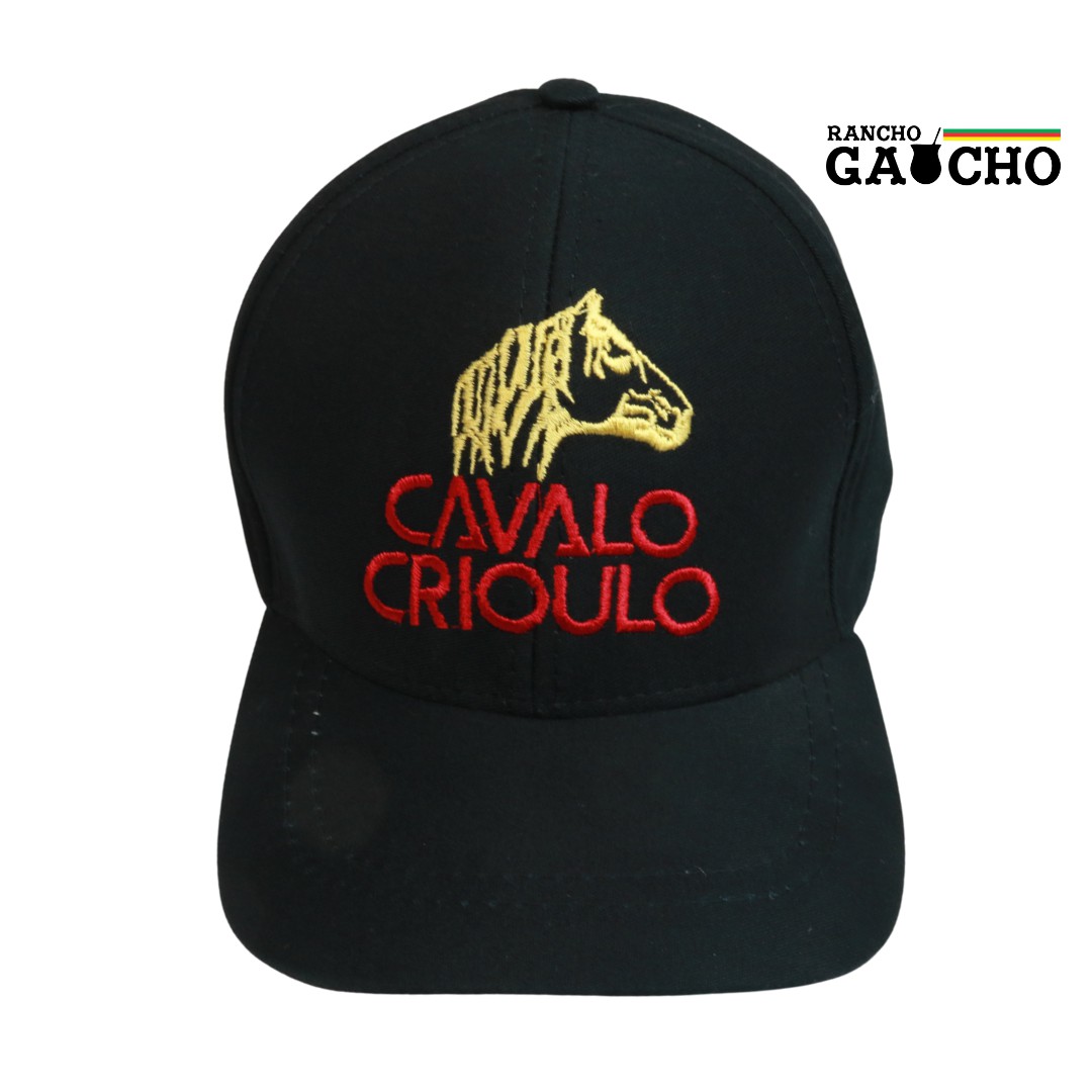 Boné Cabeça Cavalo Crioulo Colorido - Rancho - Rancho Gaúcho
