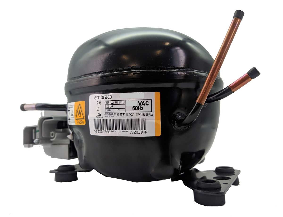 Motor Compressor Coquinho Embraco R600 1/5 EM2Y60CLC 127v - Karisfrio