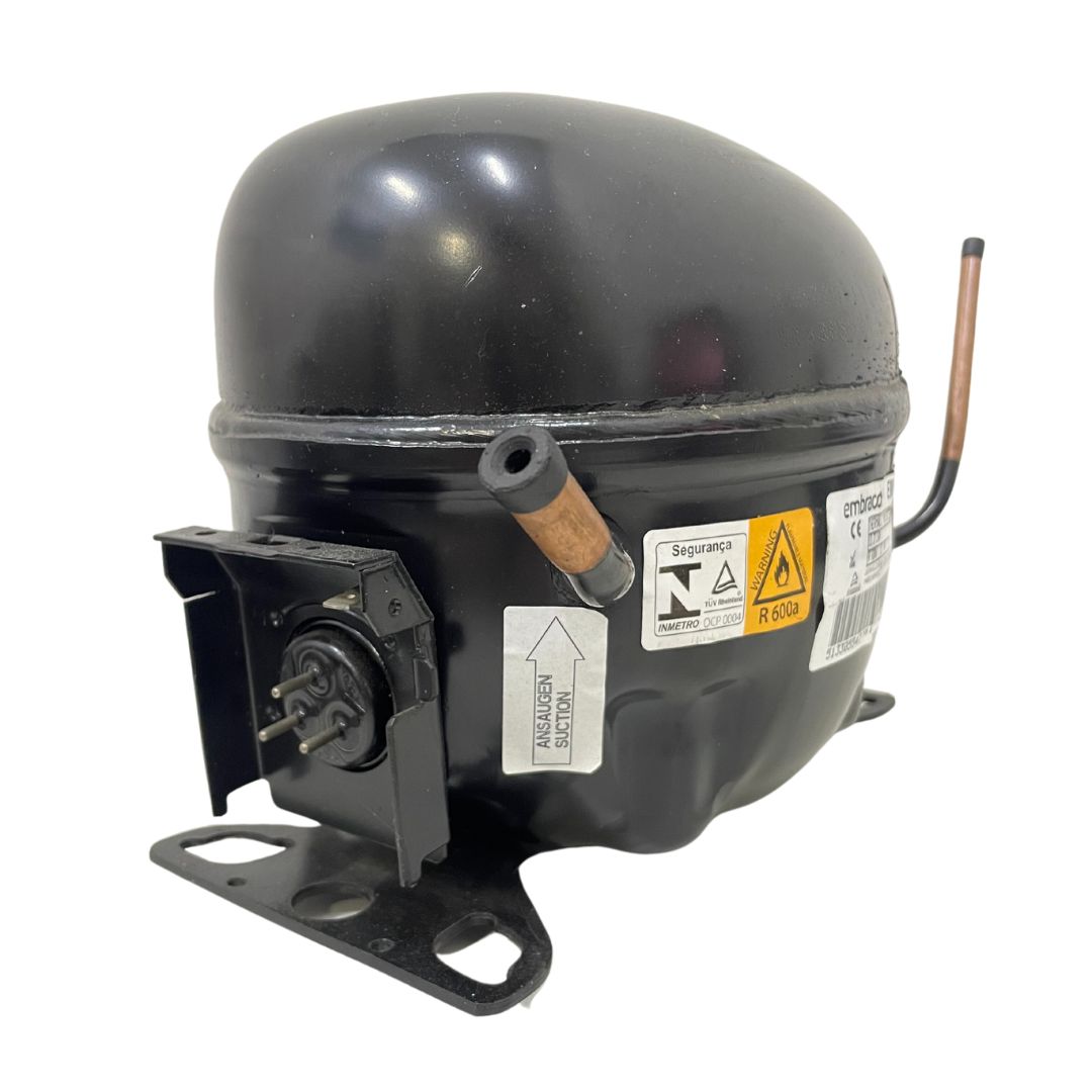 Motor Compressor 1/6 EM2U60CLP Embraco Gás R600 110V - Karisfrio