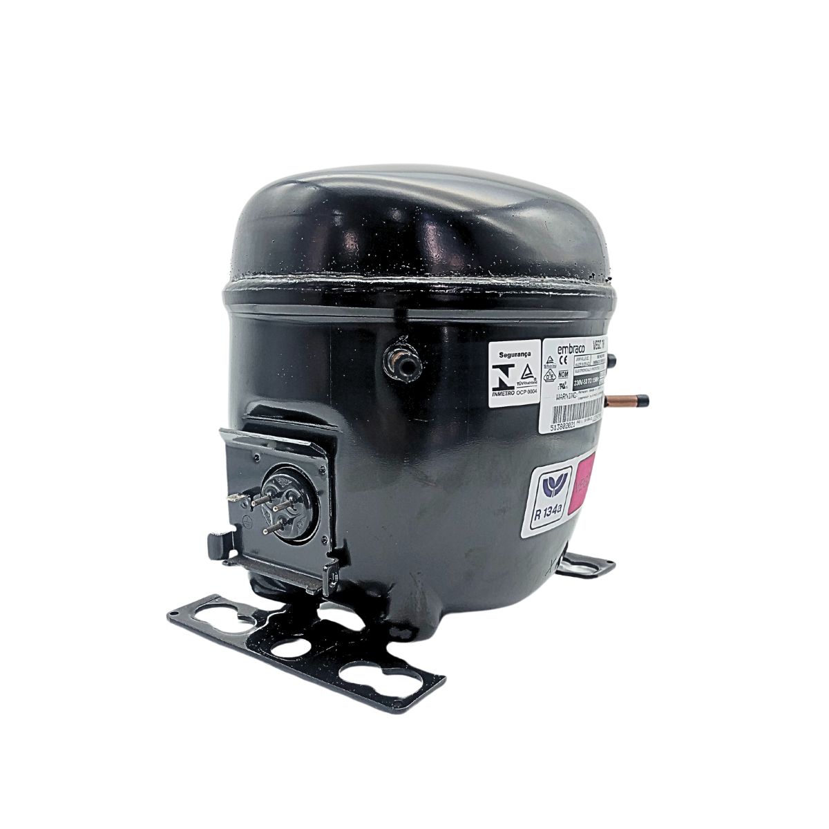 Compressor Inverter VEGZ7H Embraco 150Hz R134A Side By Side Electrolux ...